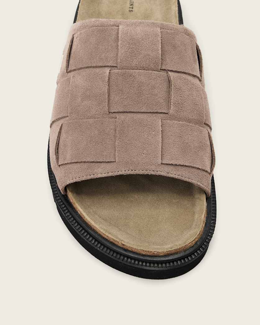 Randal Woven Leather Sandals KAROO BROWN | ALLSAINTS FR